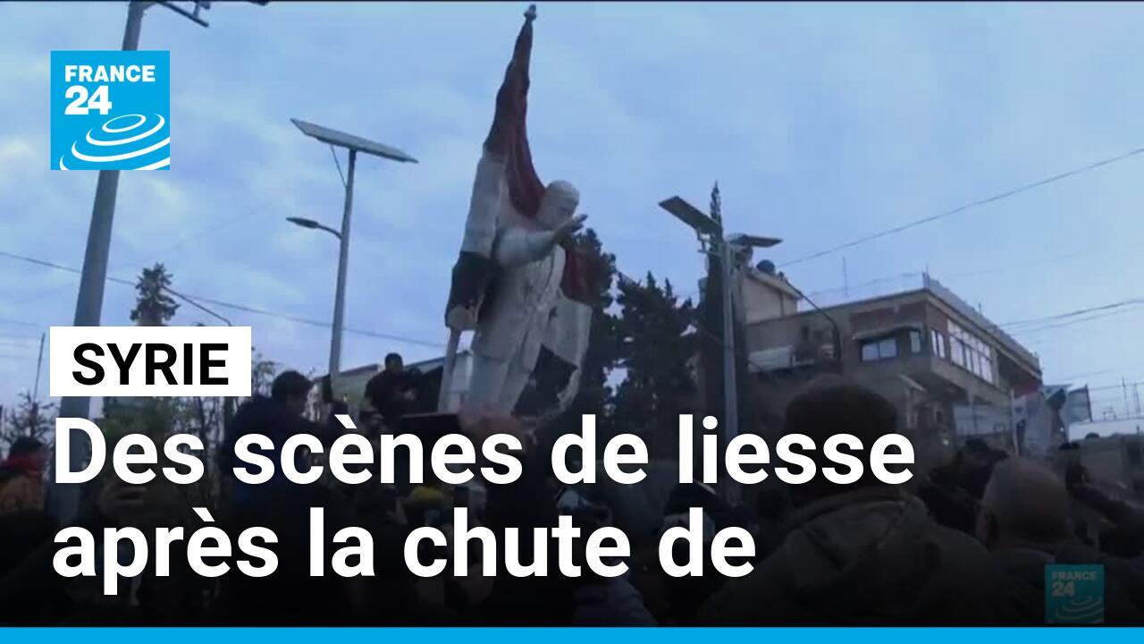 Syrie : des scènes de liesse après la chute du régime de Bachar al-Assad - France 24